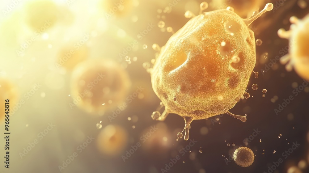 Concept of epidemic varicella viral infection represented by skin ...