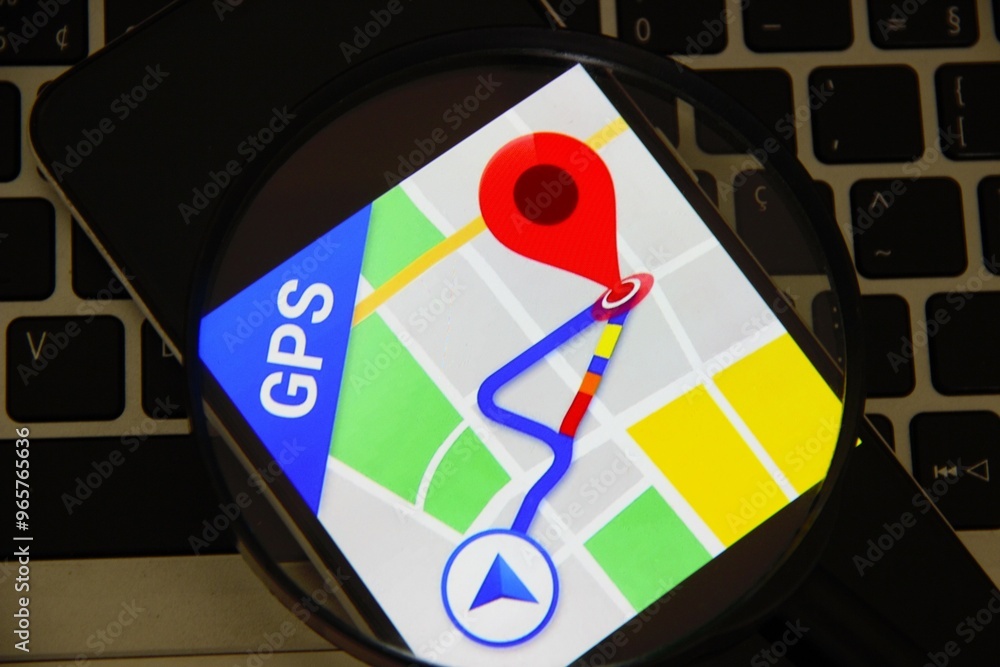 Foto de Stock GPS - GPS é a sigla em inglês para "Global Positioning ...