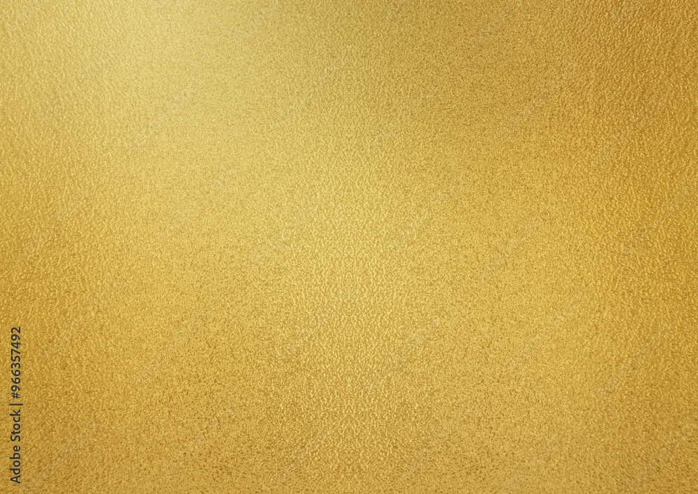 Gold wall texture background. Yellow shiny gold foil paper sheet ...