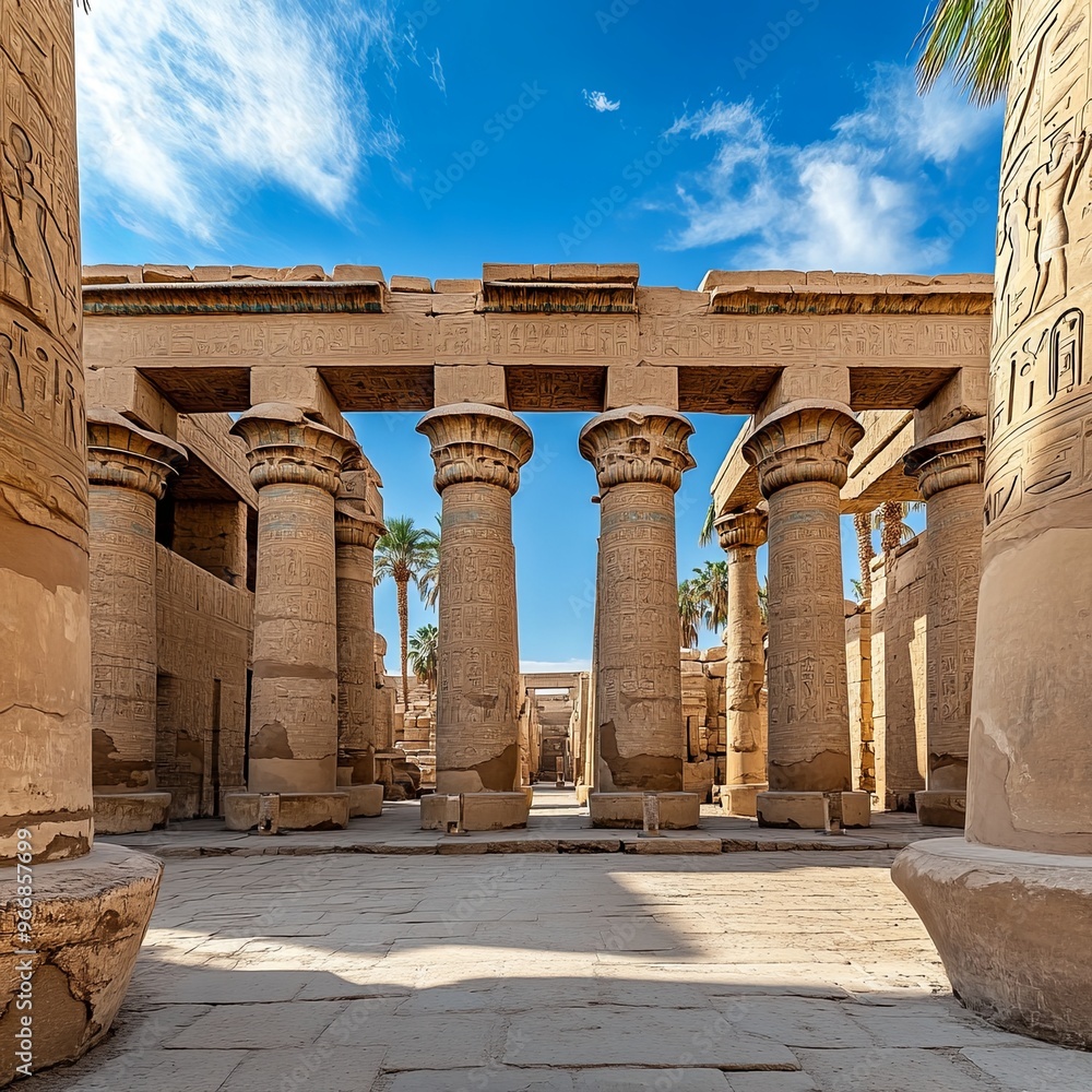 Karnak Temple is dedicated to the temple complex of Ancient Egypt in ...