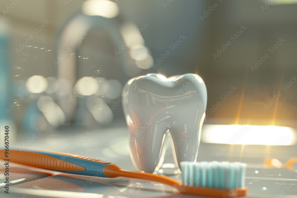 Essential dental hygiene: toothbrush and teeth in focus, significance ...
