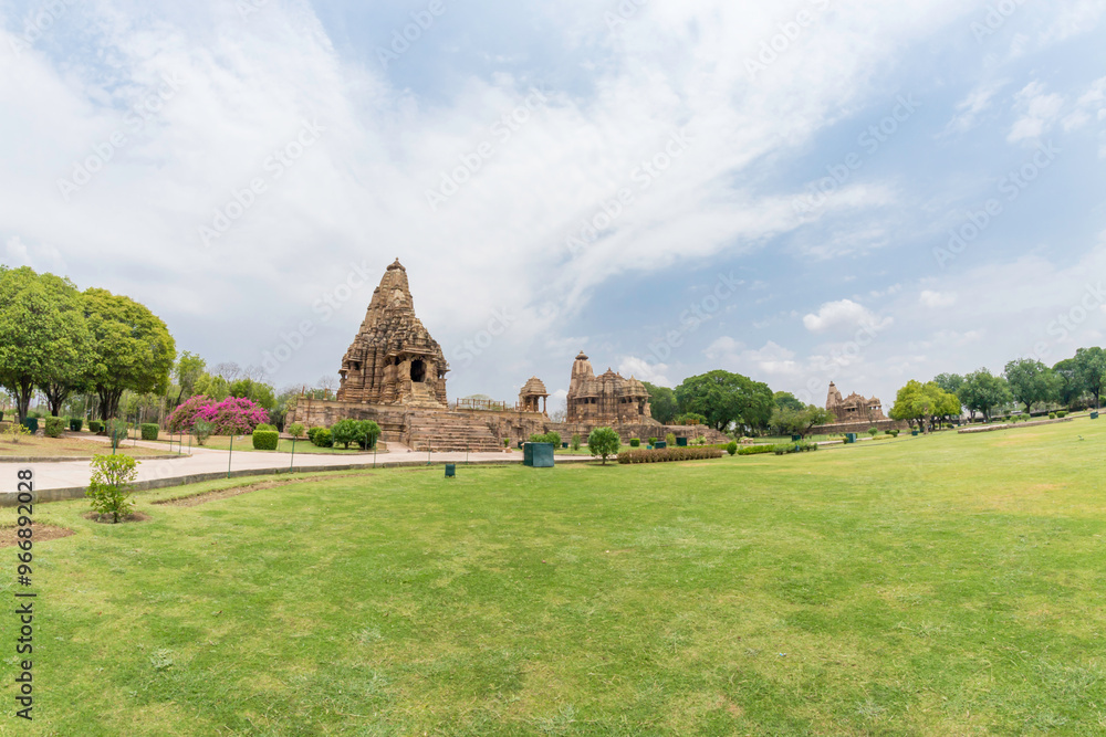 Kandariya Mahadev Temple and Devi Jagadambi Temple in khajuraho the ...