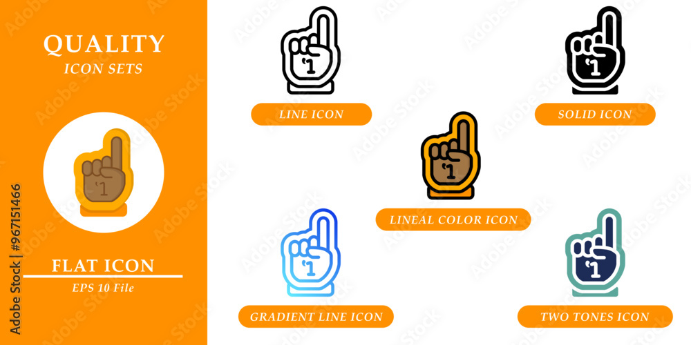 Quality icons sets. Soft skills concept. Various style icons on isolated background for web ...