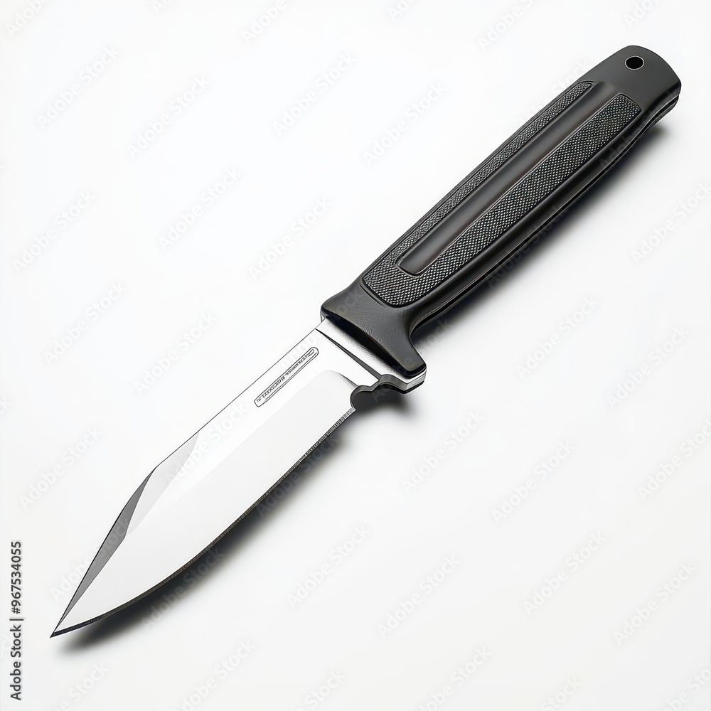 Photorealistic utility knife with a pristine white background, ideal ...