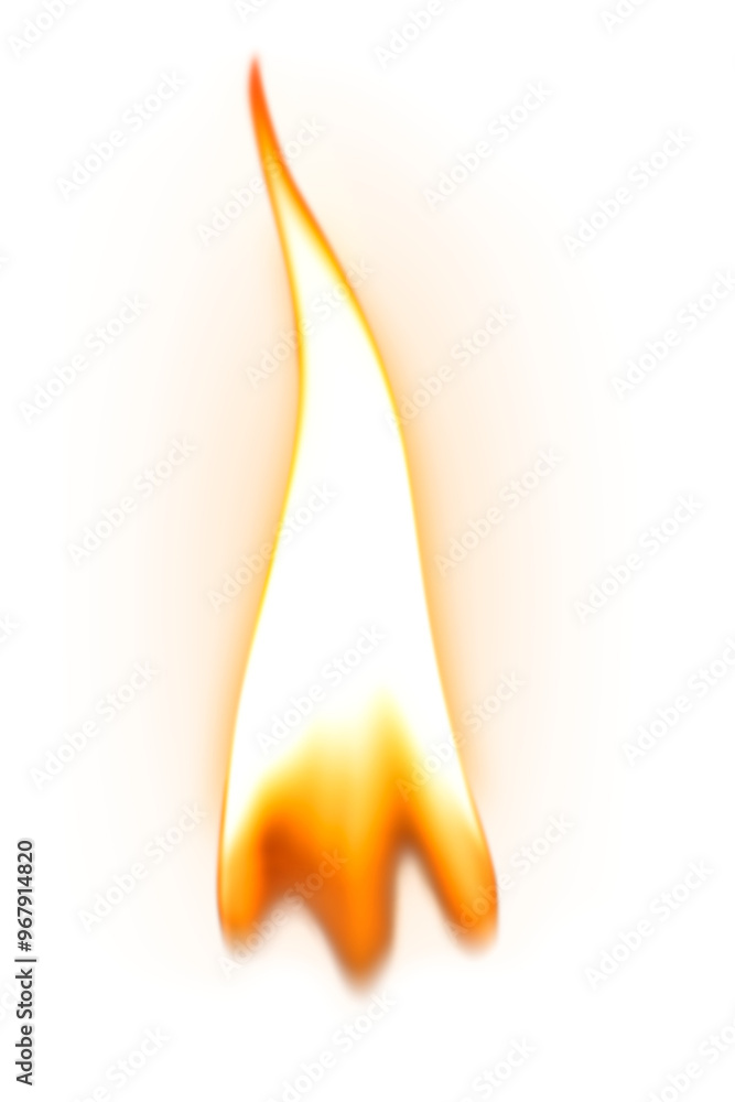 Flame png sticker, transparent torch fire image Stock Photo | Adobe Stock