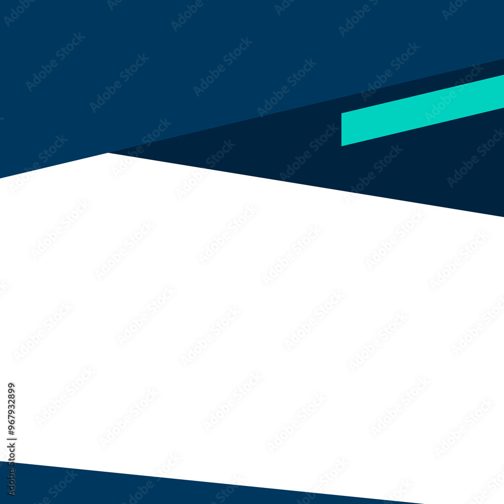 Blue frame transparent background png for corporate business Stock ...