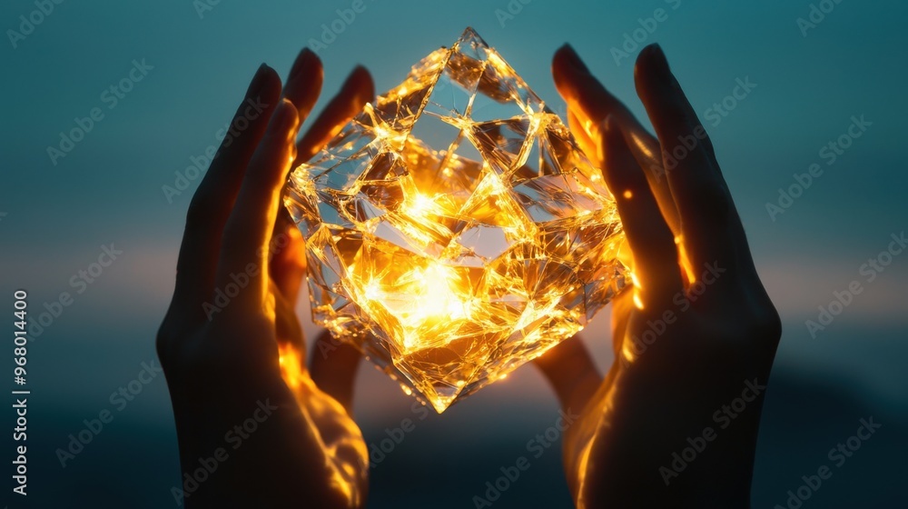 Rebuilding from Pieces: A shattered, cracked structure resembling a ...