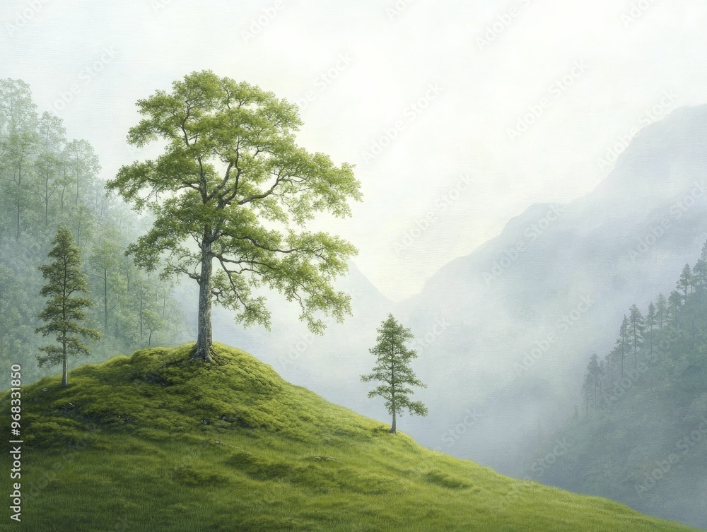 Discover the Ancient Archaeopteris Trees Thriving in a Vibrant ...