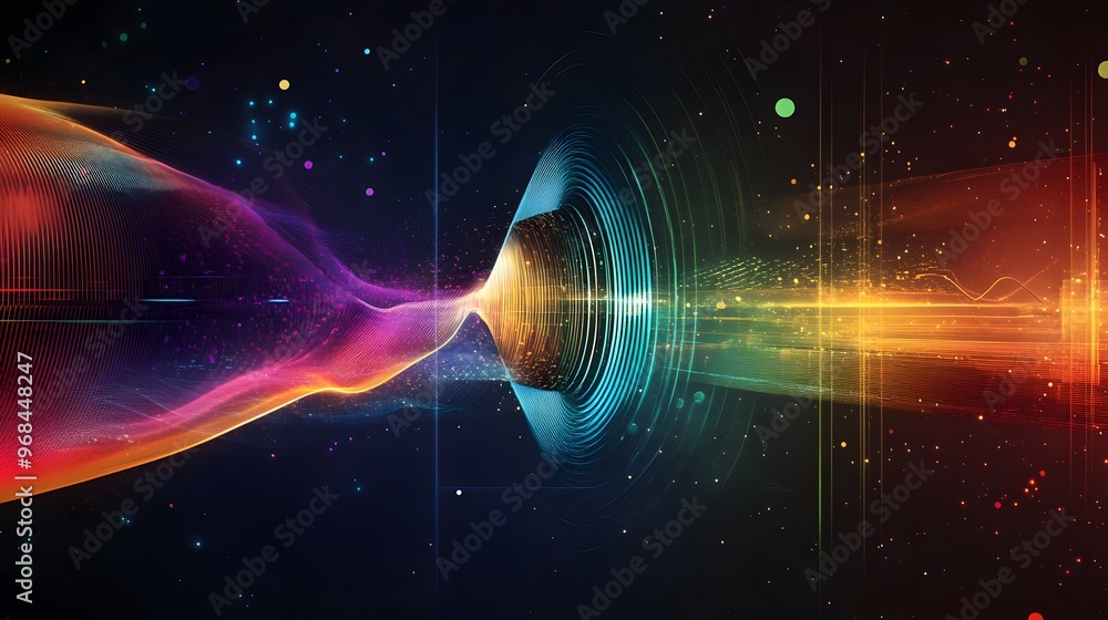 51. A conceptual diagram of the electromagnetic spectrum from radio ...