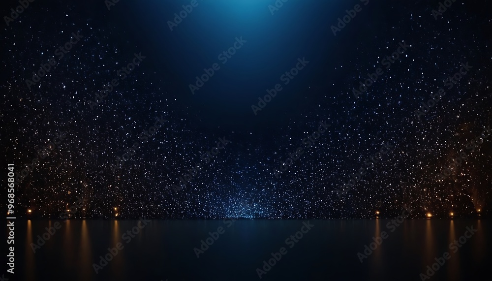 Future technology wave particle background, technology particle line ...