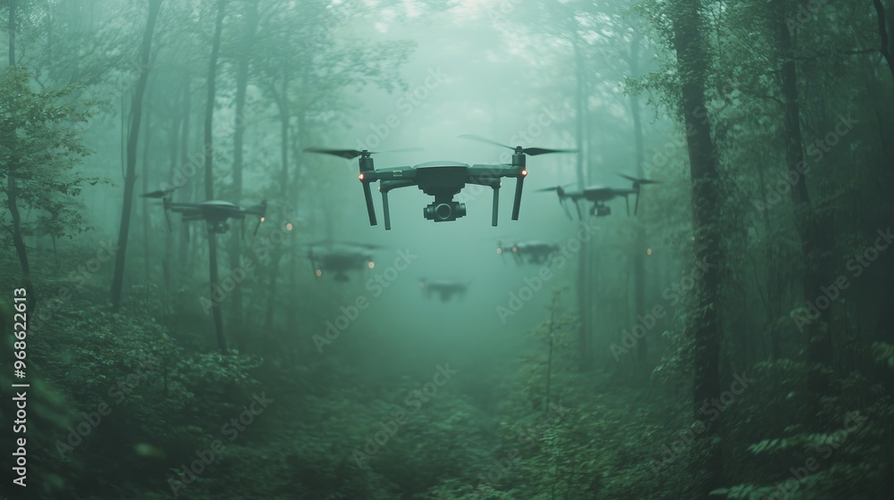 AI-enhanced wildlife tracking system using drones to protect endangered ...