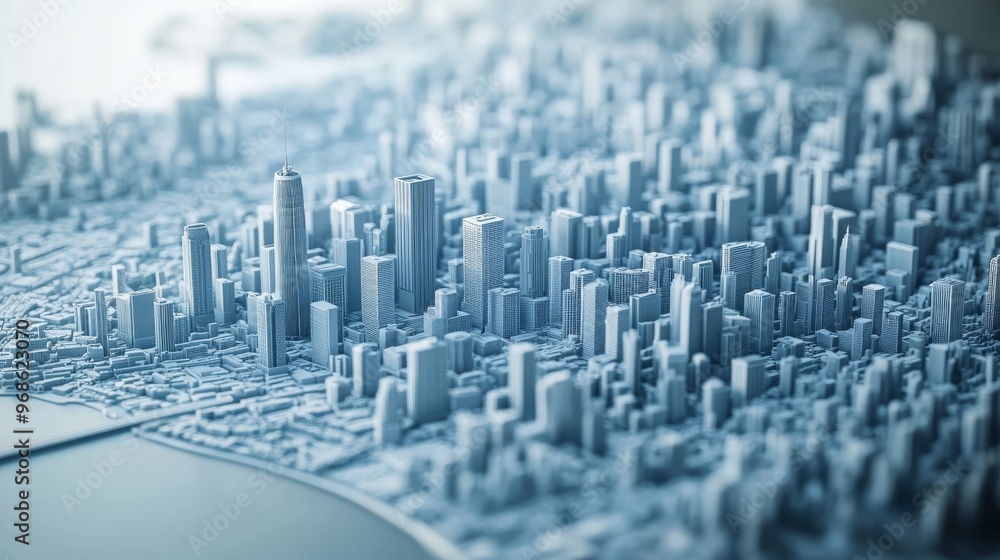 AI-generated 3D city maps for virtual real estate tours: Detailed maps ...