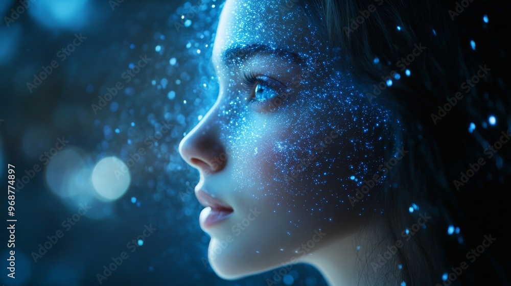 AI-driven holographic digital art displays changing dynamically based ... AI-driven holographic digital art displays changing dynamically based ...