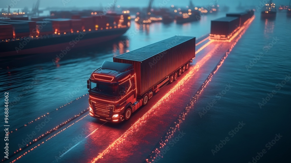 AI-Enhanced Autonomous Freight Transport Networks: Autonomous trucks or ...