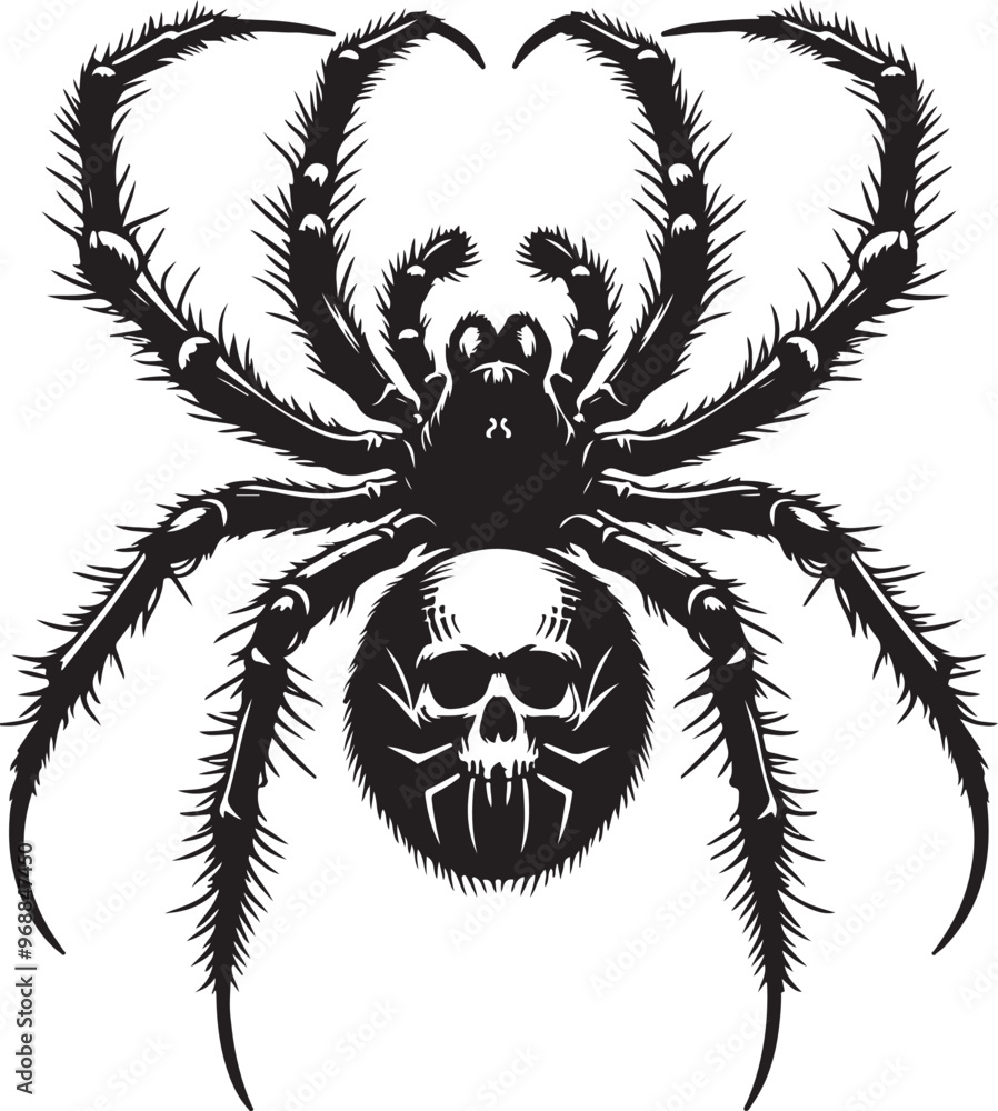 spider clipart vector design,awesome spider svg,high resolution ...