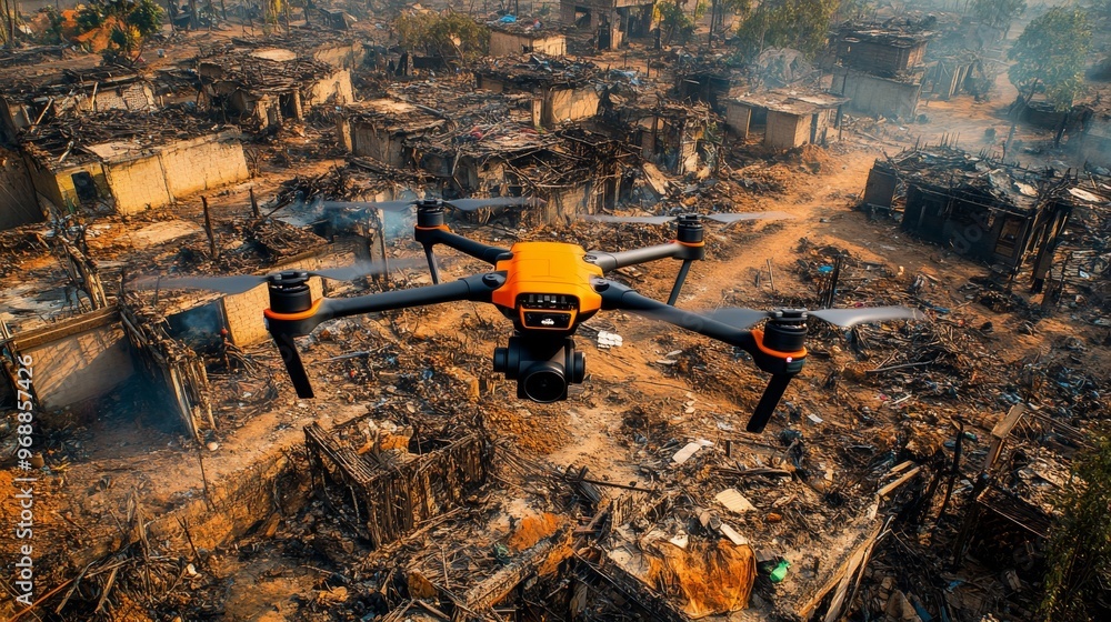AI-enhanced drone mapping of natural disaster zones for rapid recovery ...