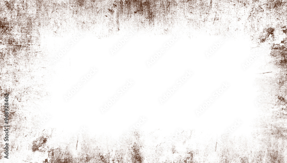 Old brown vintage film frame overlays texture. Overlays screen border ...