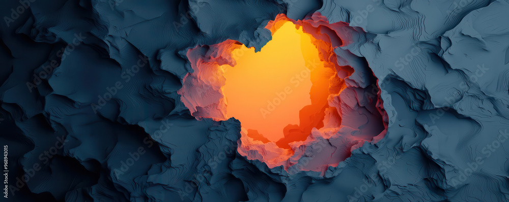 Ilustración de Stock Engagement heat map, showing areas of high ...