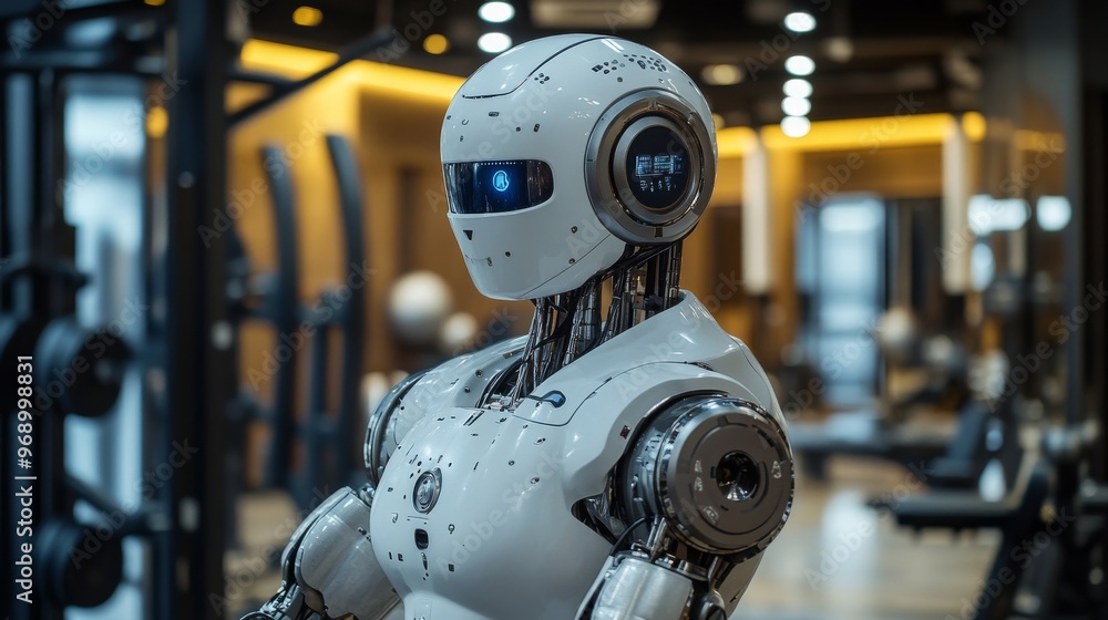 Autonomous AI-enhanced robotic personal trainers offering real-time ...