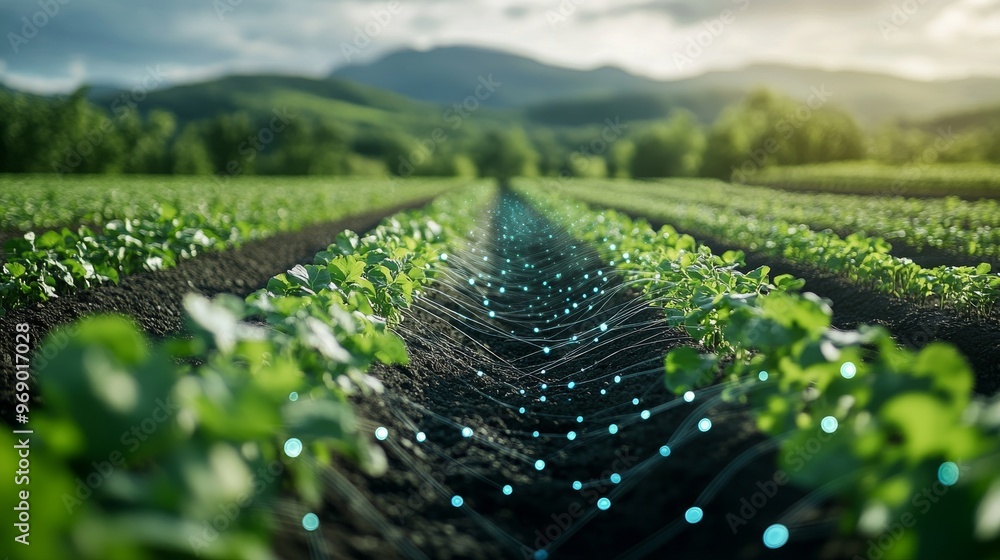 Autonomous AI-guided farming systems analyzing soil and climate ...