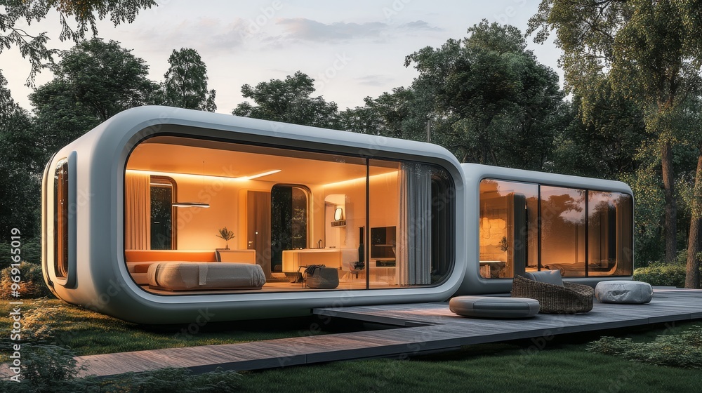 Futuristic AI-controlled modular homes adapting to family needs: A ...