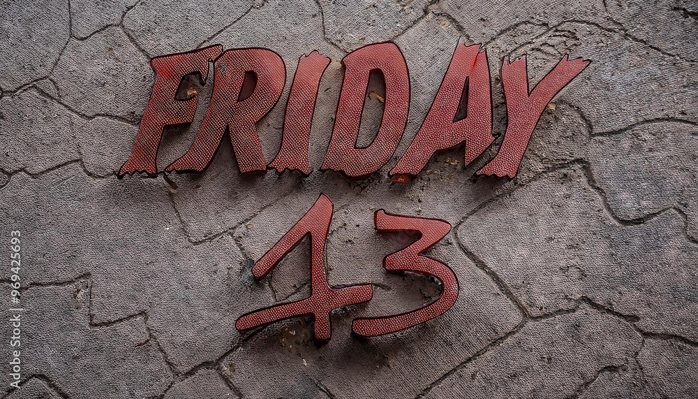 Friday the 13th: Exploring Superstitions and Beliefs Stock Illustration ...