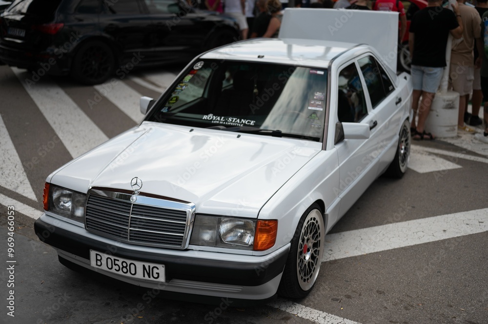 Mercedes Benz W124, it is a classic German luxury car restored with ...