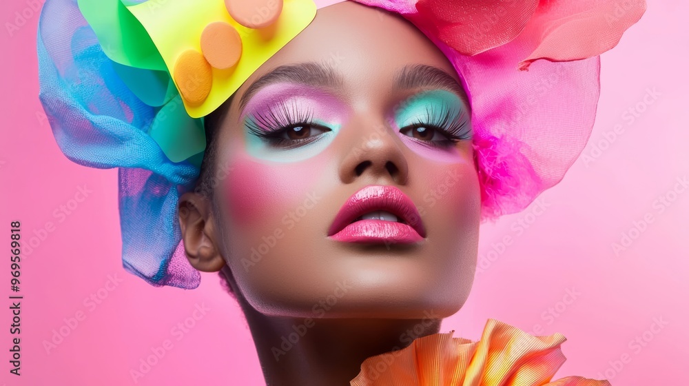Create a campaign for a makeup brand focused on inclusivity, using the ...