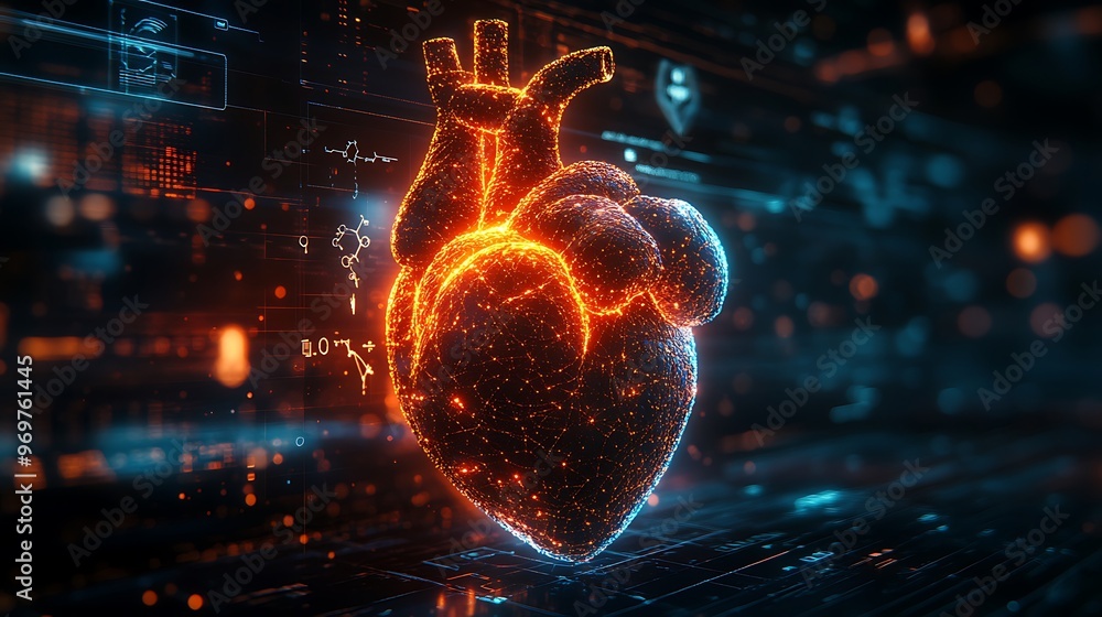 Examine of heart disease of various conditions that affect the heart ...