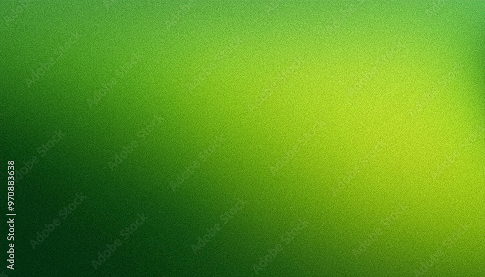 Noisy grain texture effect green and lime color gradient banner ...