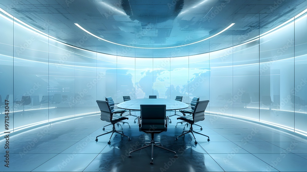 Cutting Edge Virtual Reality Meeting Room with 360 Degree Immersive ...