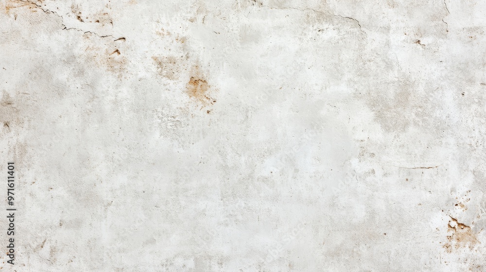 A seamless high-resolution image of a white faux plaster wall with ...