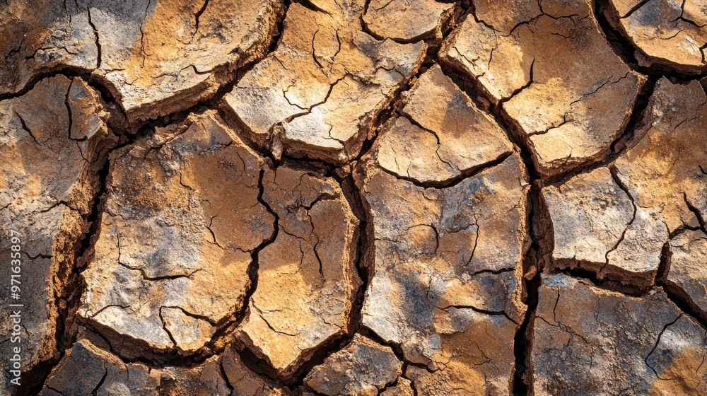 Cracked earth surface illustrating drought and dry conditions. Stock ...