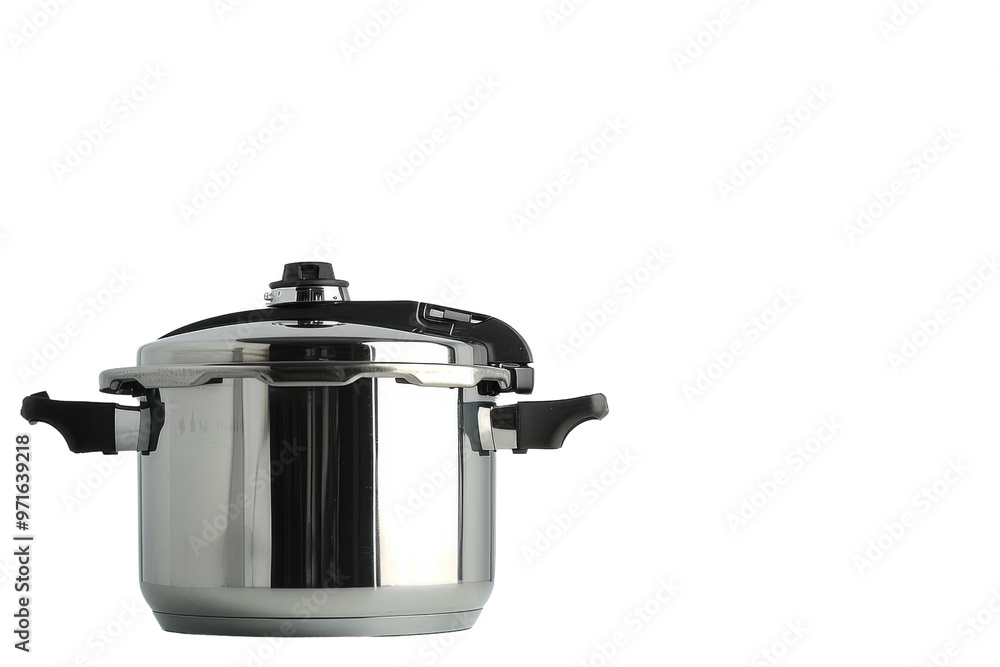 Pressure Cooker Isolated on Transparent Background for Kitchen Designs ...
