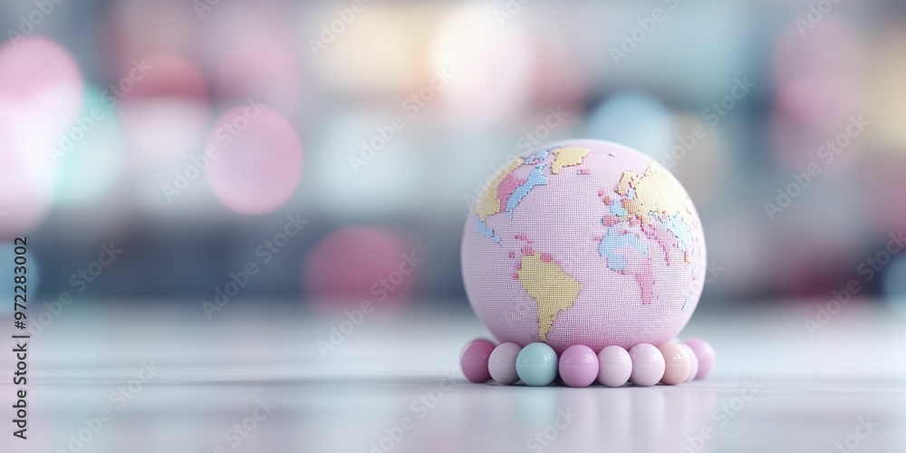 Exploring market expansion opportunities through vibrant backgrounds ...