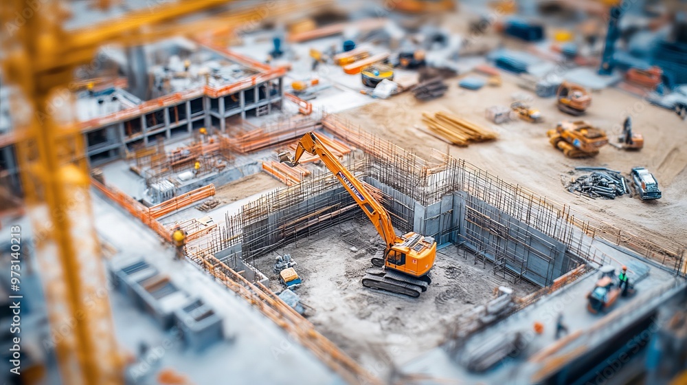3D printing technology is used to build construction sites digitally ...