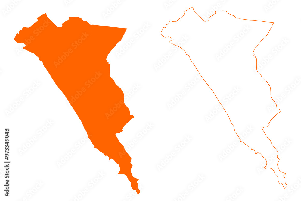Heerlen city and municipality (Kingdom of the Netherlands, Holland ...