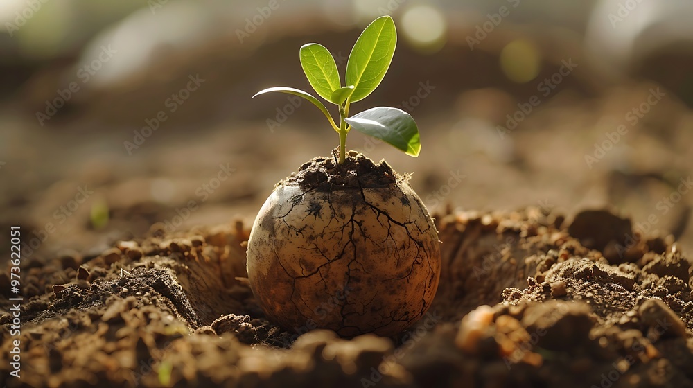 Eco-friendly burial pod turning a body into a tree, illustrating the ...