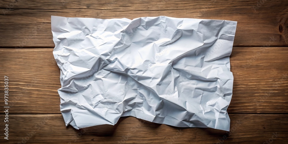 Dull and worn, the paper's surface reflects the weight of disapproval ...