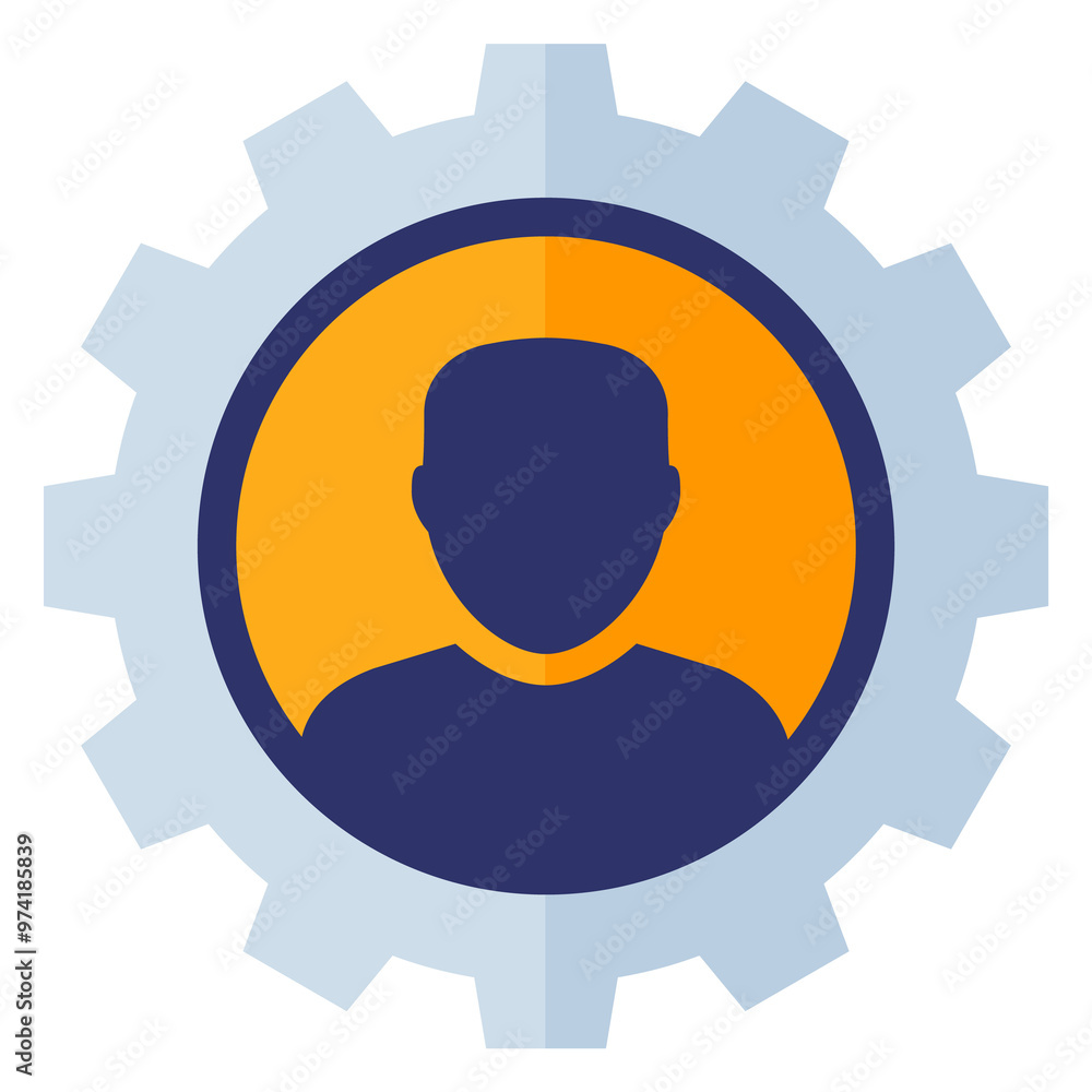 account, edit profile icon, png Stock Illustration | Adobe Stock