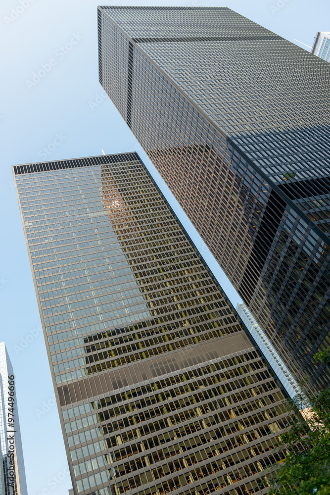 Toronto Dominion Centre (designed by mostly by Ludwig Mies van der Rohe ...