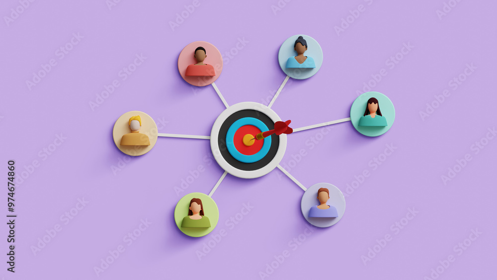 Target audience, customer segment analysis, marketing and advertising ...