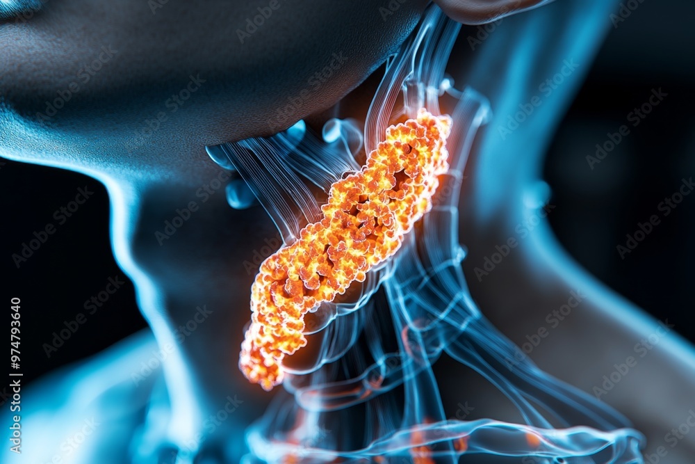 Endocrine conditions requiring neck surgery represented in a medical ...