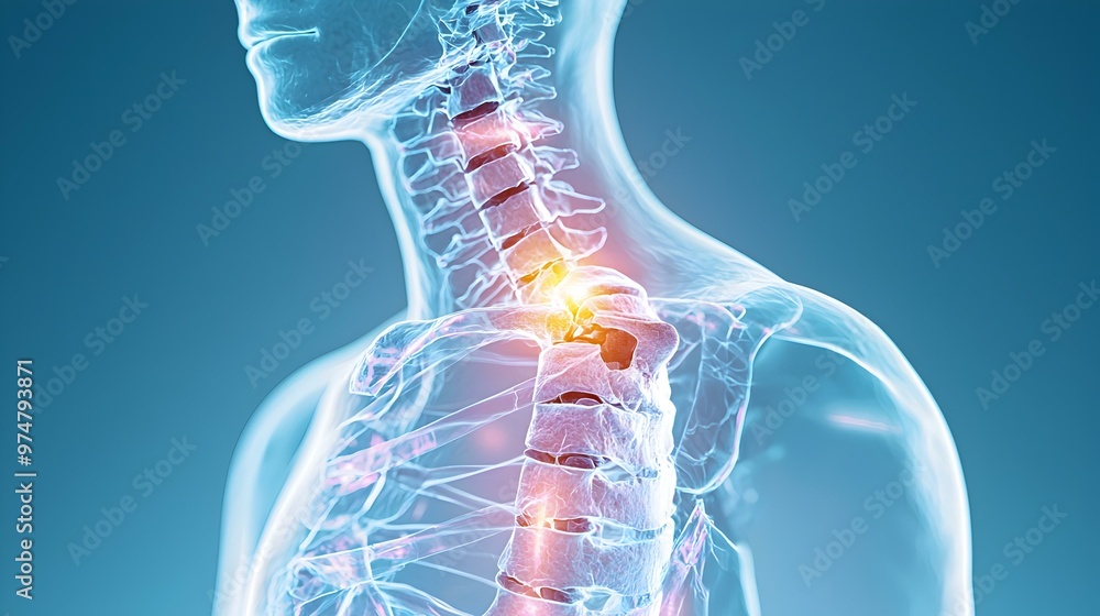 Anatomy of a Broken Collarbone, detailed illustration showing fracture ... Anatomy of a Broken Collarbone, detailed illustration showing fracture ...