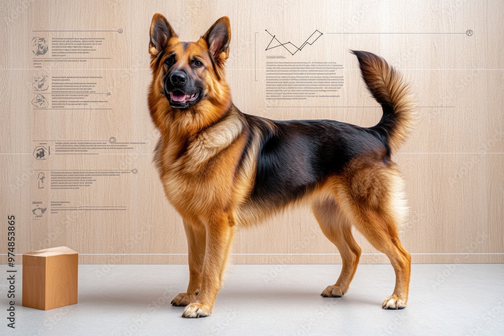 Understanding Shepherd Dog Body Language represented in a behavior ...