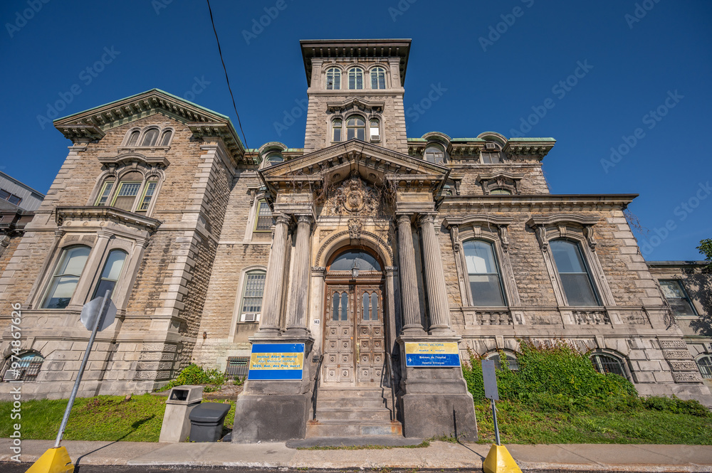 Montreal, Quebec - July 19, 2024: Old Ravenscrag mansion, now part of ...