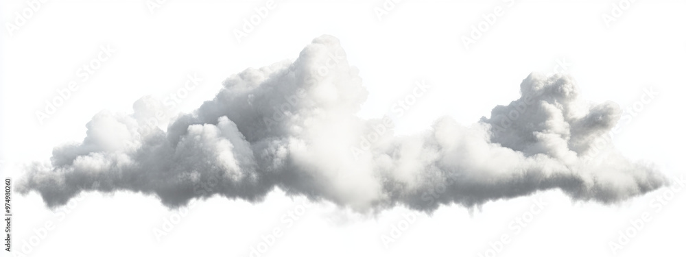 Beautiful realistic clouds freedom shapes clipart isolate backgrounds ...