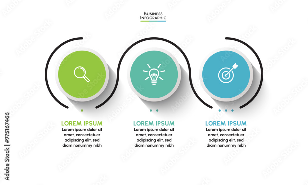 Business data visualization. timeline infographic icons designed for ...