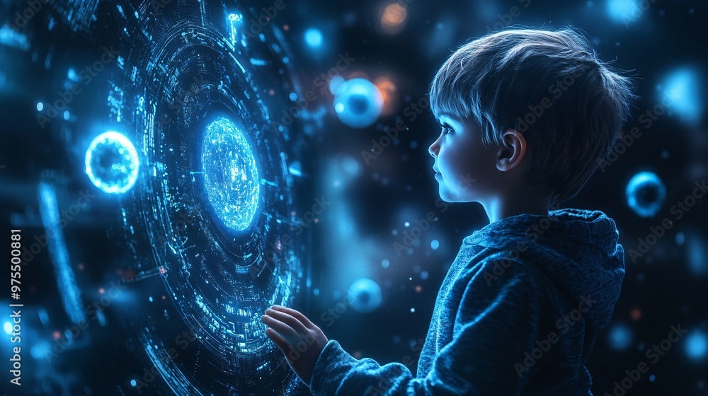 Asteroids in the Interstellar Void" - A Futuristic Space Composition ...