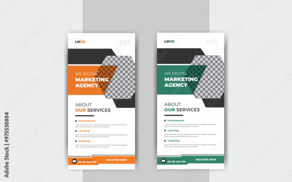 DL Flyer design Pink business template for dl flyer and Layout with ...